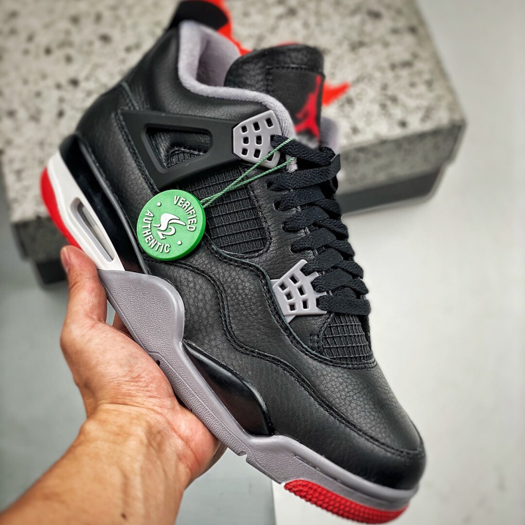 AJ4 Bred Reimagined - Etsy