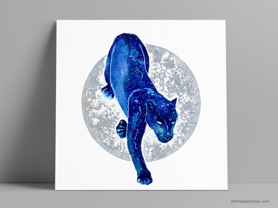 Dibujos De Panteras Animales Acuarela De La Pantera Negra, Animal