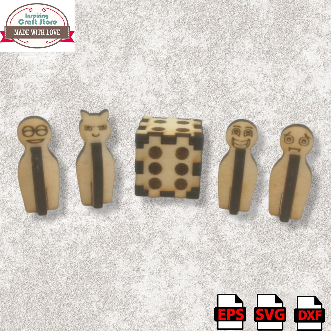 Ludo Board Game Laser Cut File ,SVG, DFX, EPS, Ludo Board Laser Cut ...