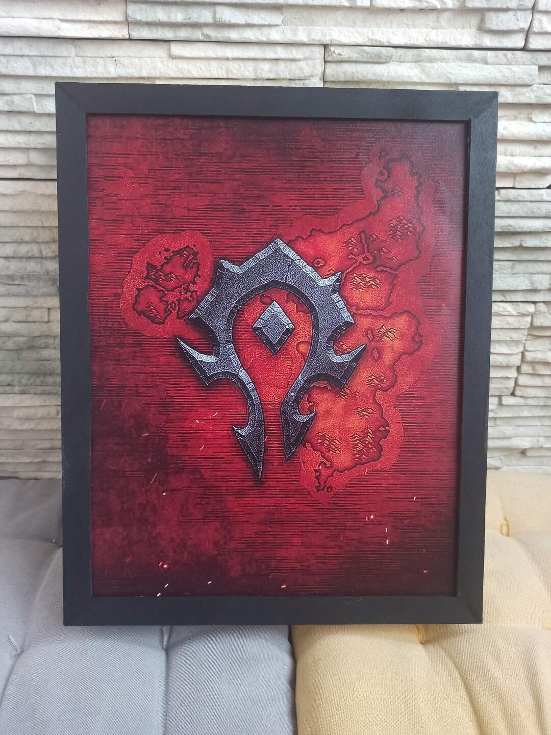 Led Picture for the Horde for the Alliance World of - Etsy
