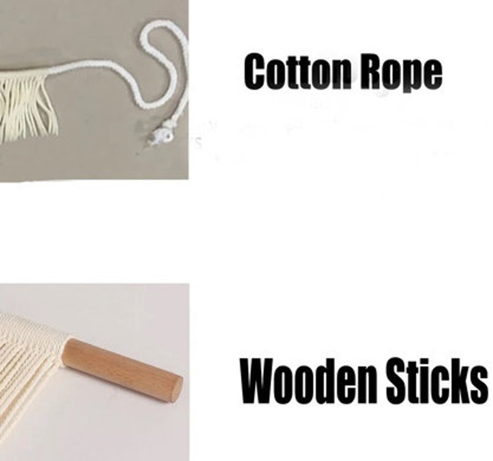 Extra Large Macramé Backdrop Wedding With Wooden Rod - Etsy
