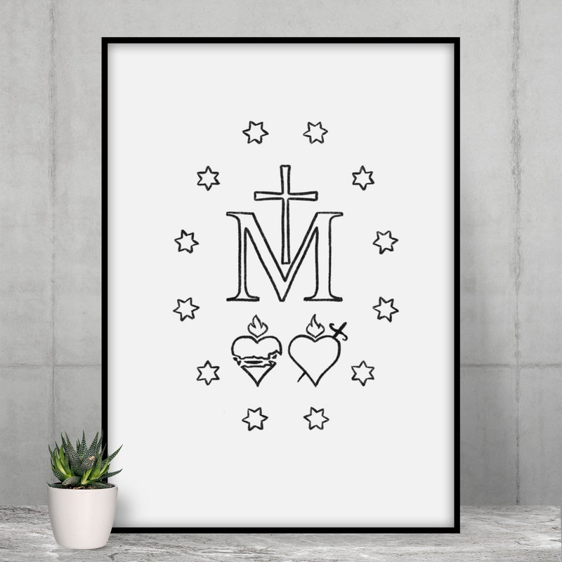 Marian Drawing Downloads - Etsy
