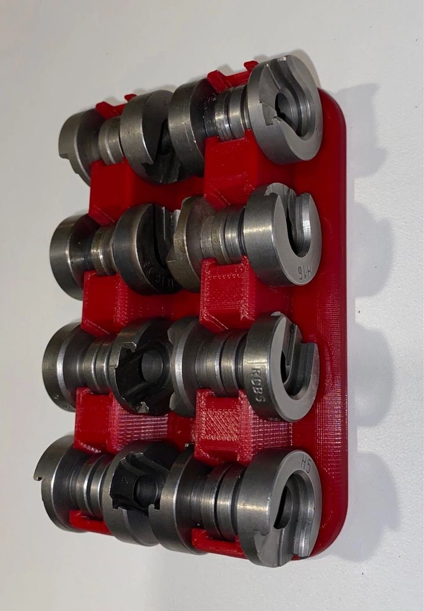 Shell Holder Rack Holds 16 Wall Mount Reloading Rock Chucker - Etsy
