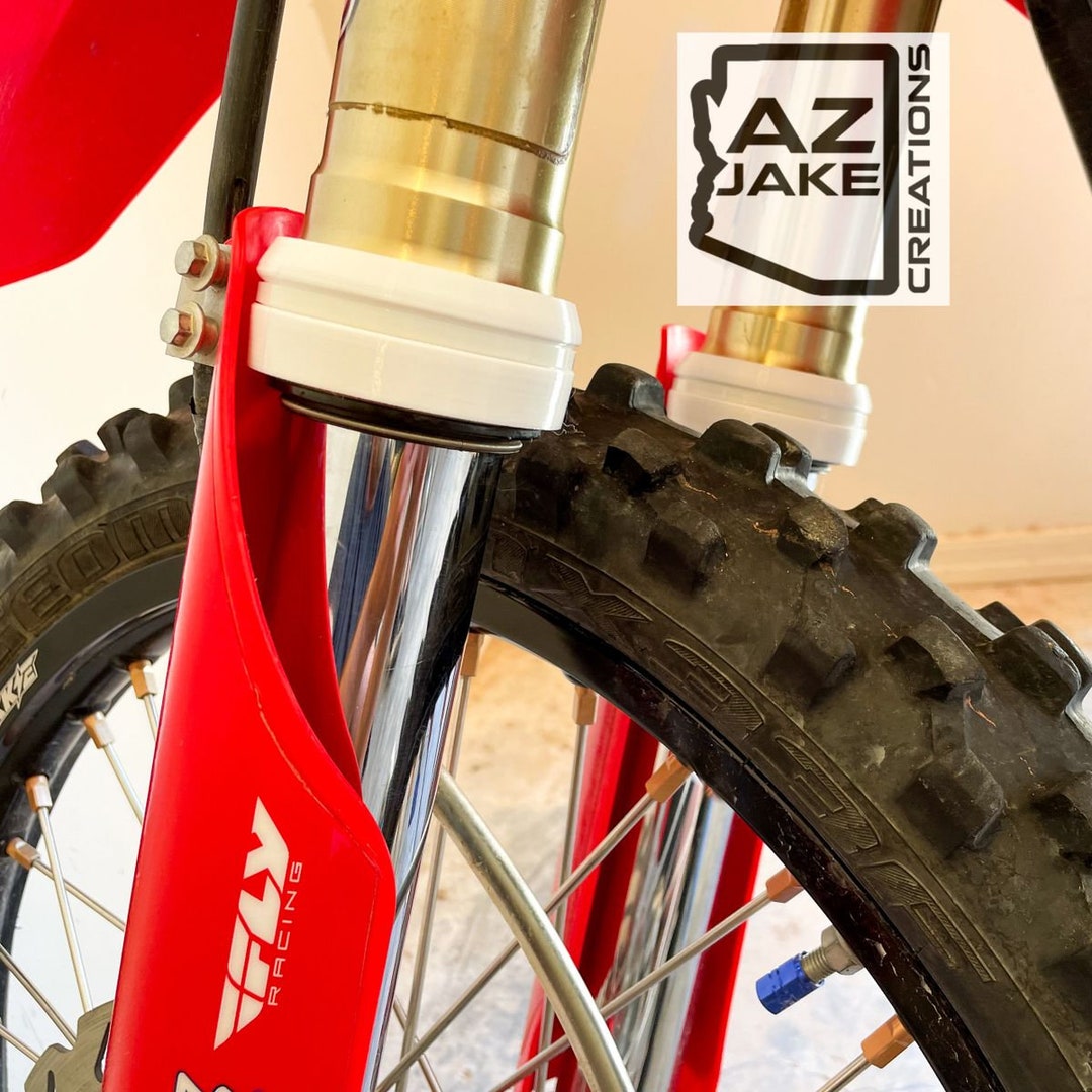 Tubeshields 3D Printed Shield for KYB 48mm Forks Protective & Stylish ...