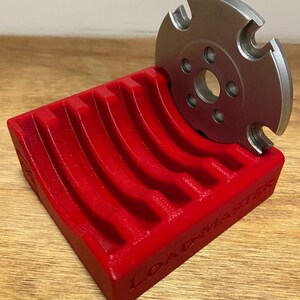 Shell Plate Holder for Lee Load-master Reloading Benchtop Rack Holds 6 ...