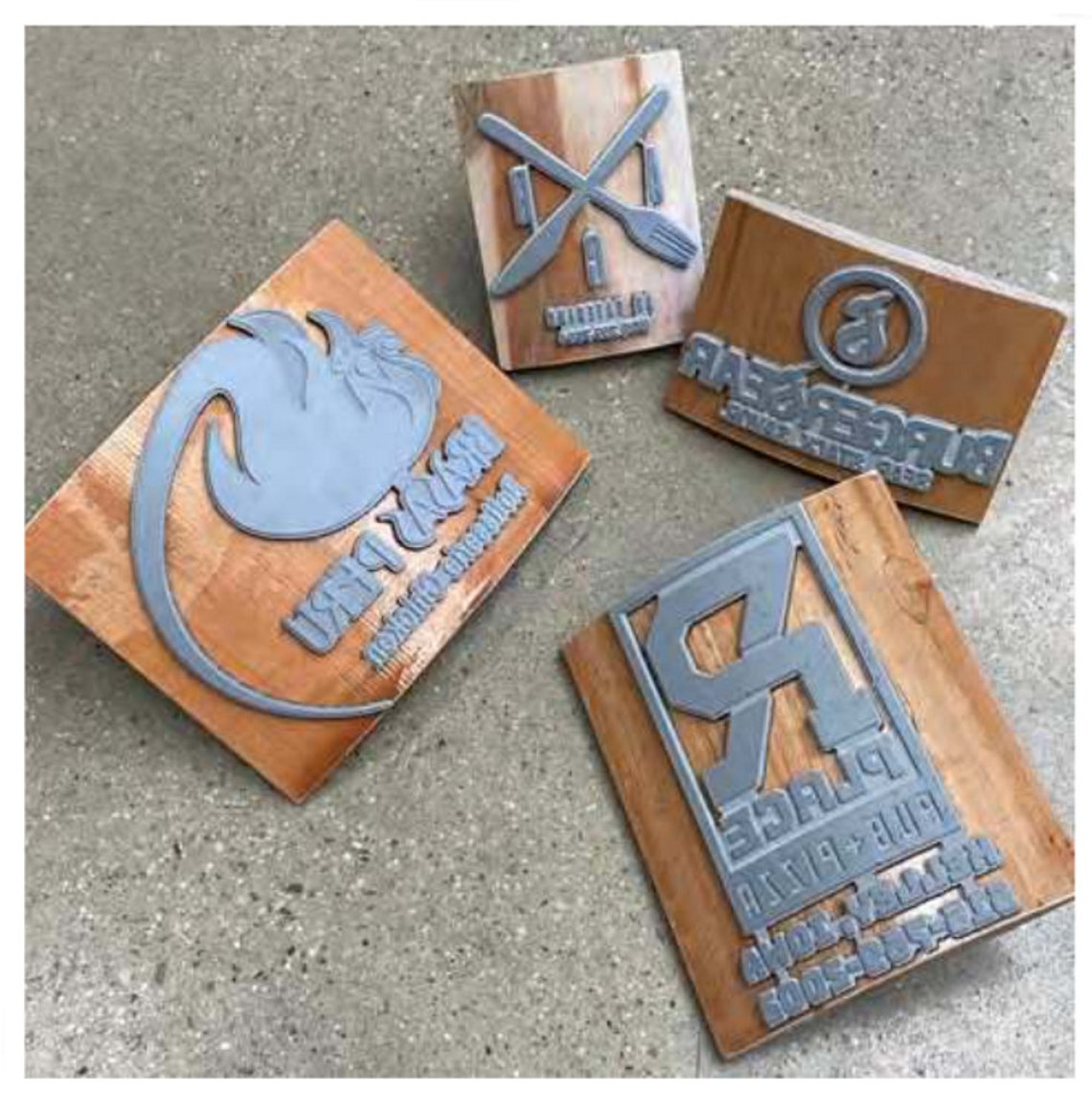 Extra Large Custom Rocker Mount Wood Hand Rubber Stamp - Etsy