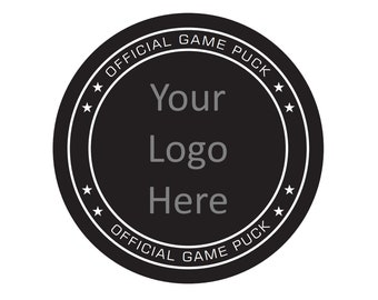 Custom Logo Pucks - Etsy
