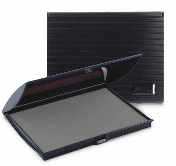 Large Black Ink Pad Infusion 8" X 12" Extra Large Industrial Stamp Ink ...