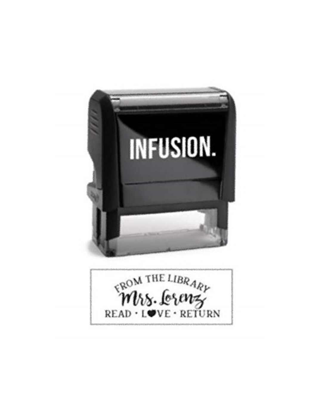 Custom Teacher Self-inking Stamp With Personalized Teacher Name Designs ...