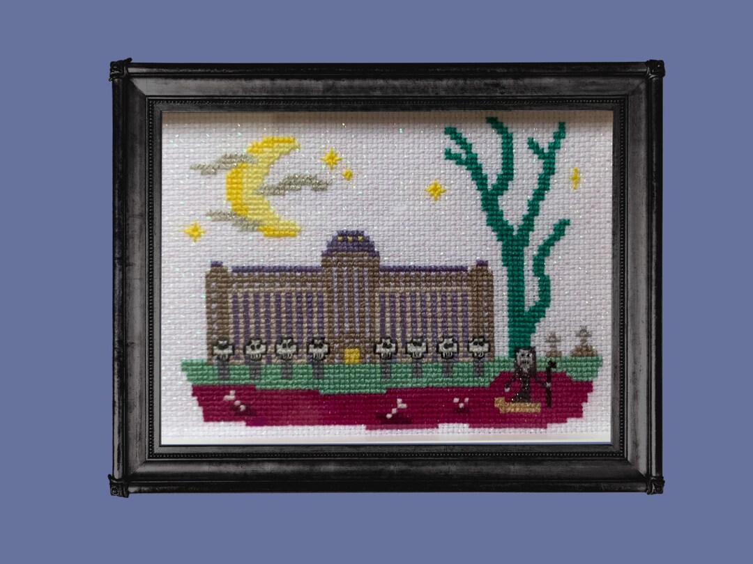 River Styx Cross Stitch Pattern - the Boatman at the Chicago Merch Mart ...