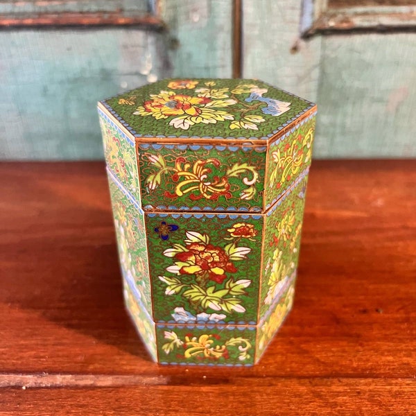 Cloisonne Box - Etsy
