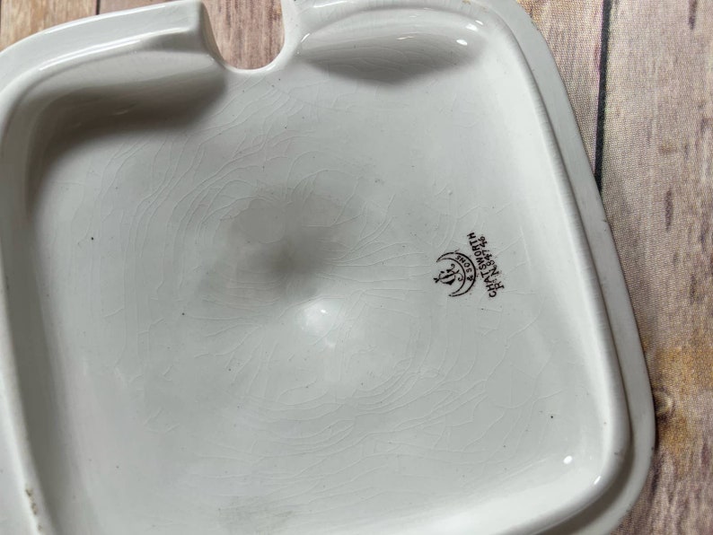 Antique Brown Transferware Tureen/ Antique Ironstone - Etsy