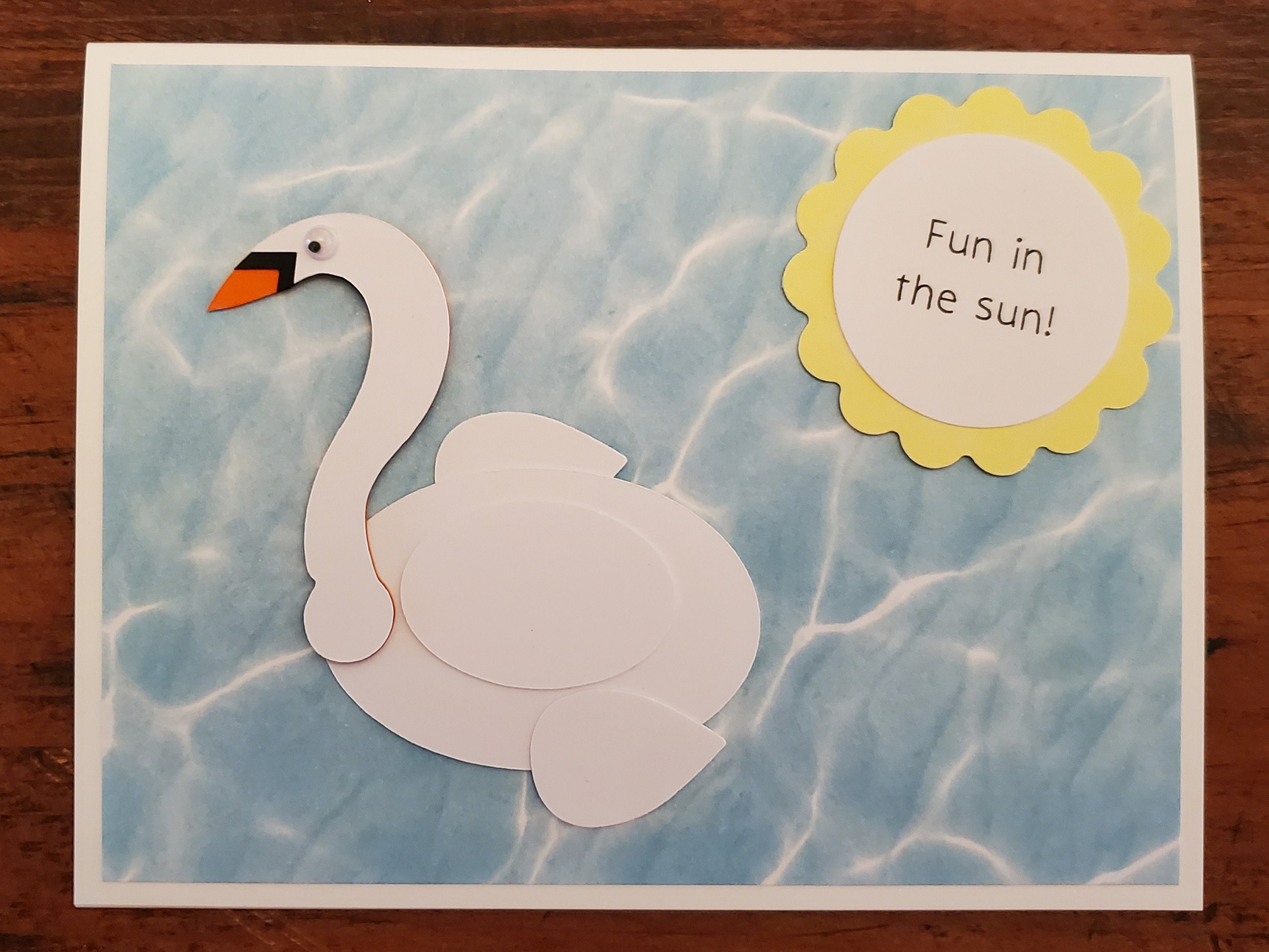 Pool Floatie Cards (light Water) ~ Greeting Cards ~ Blank Cards ...