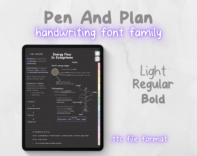 Digital Note Papers Template With Tabs, Pastel Cornell Notes, Student ...