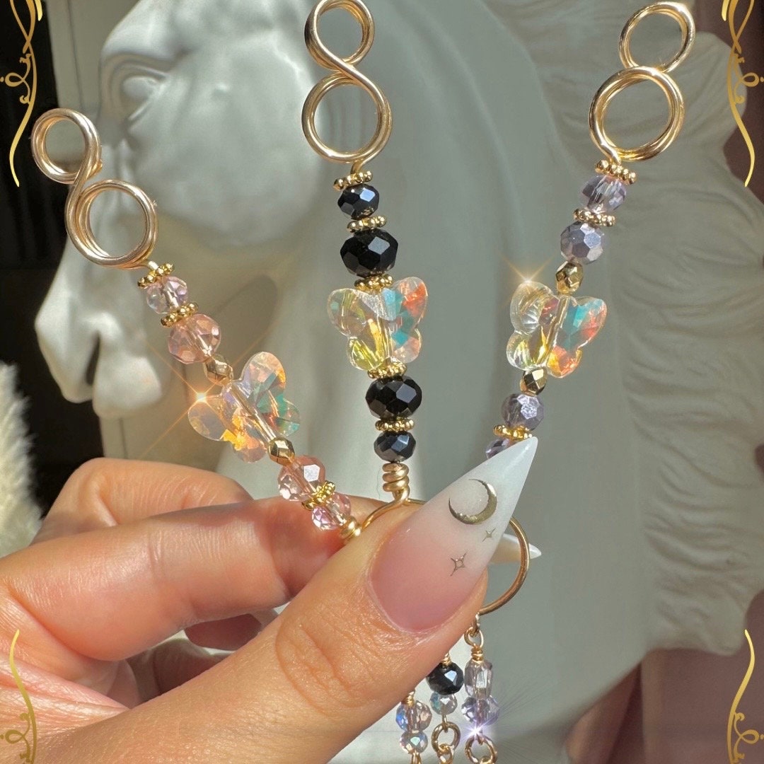 Crystal Butterfly Smoke Ring Cigarette Ring | Cigarette Holder | Smoke ...