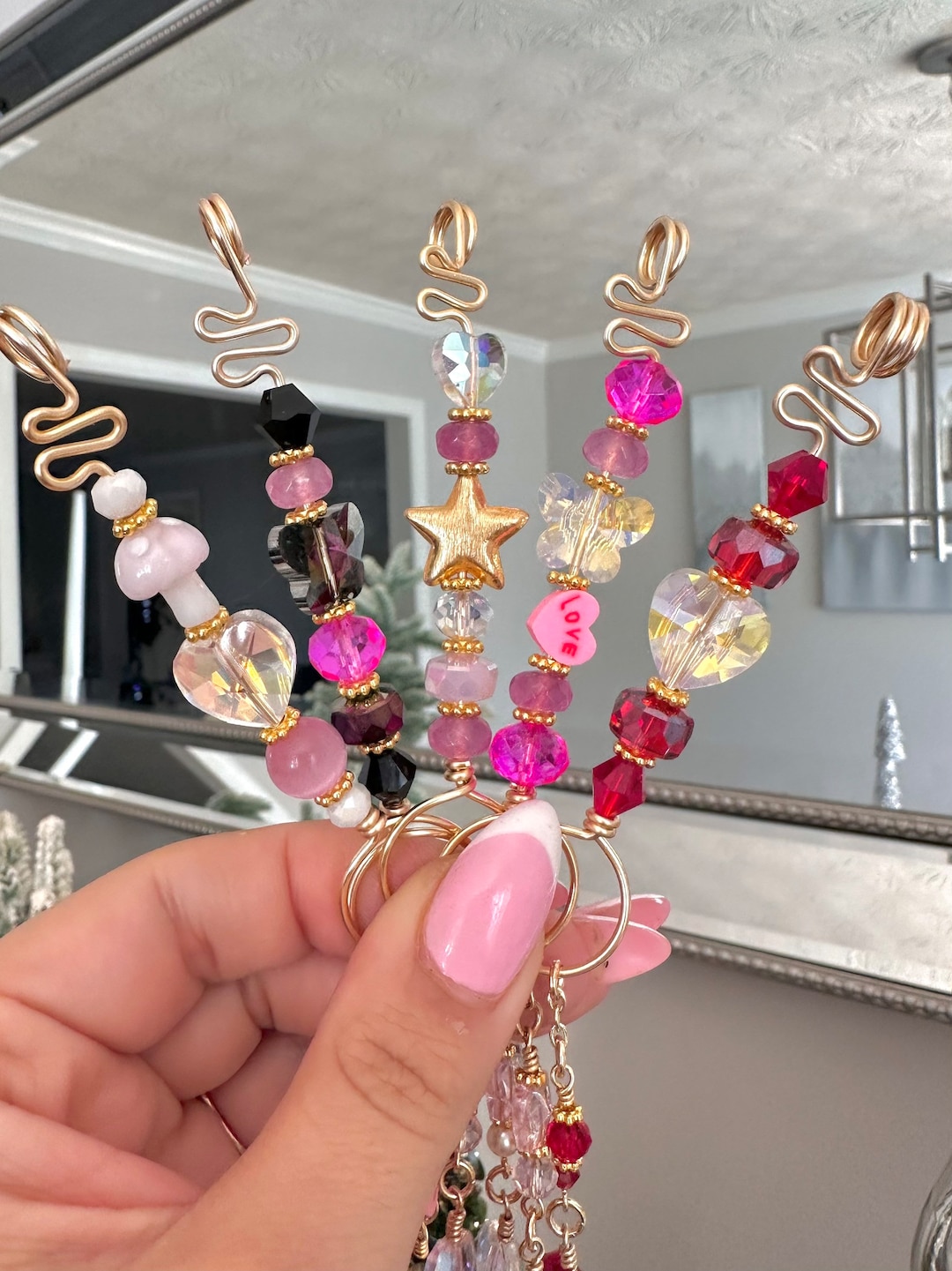 Crystal Cigarette Holder for Long Nails Protection | Smoke Accessories ...