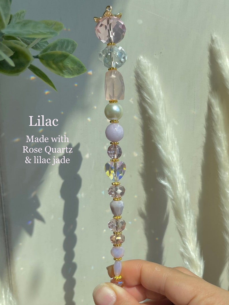 Crystal Pointer Wand Glam Wand Rose Quartz Crystal Wand - Etsy