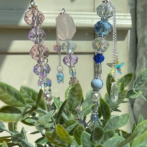 Crystal Garden Stake Fairy Garden Planter Plant Jewelry Rainbow Maker ...