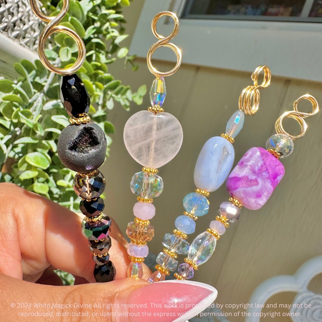 Crystal Cigarette Holder | Smoking Accessories | Rose Quartz Druzy ...