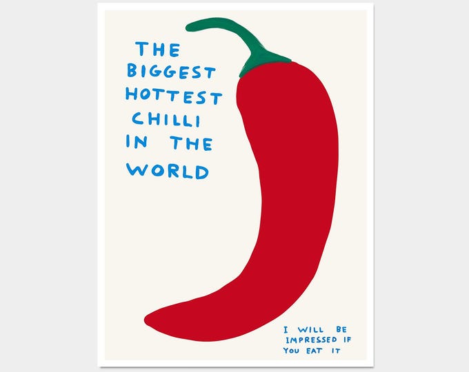 Chilli Peppers, Colourful Art,kitchen Print, Wall Art,wall Decor, Home ...