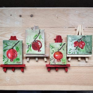 Gouria 2025pomegranate Gouri 2025 Hand Painted Gouria New Year's Good Luck Gift Greek Gouria ...