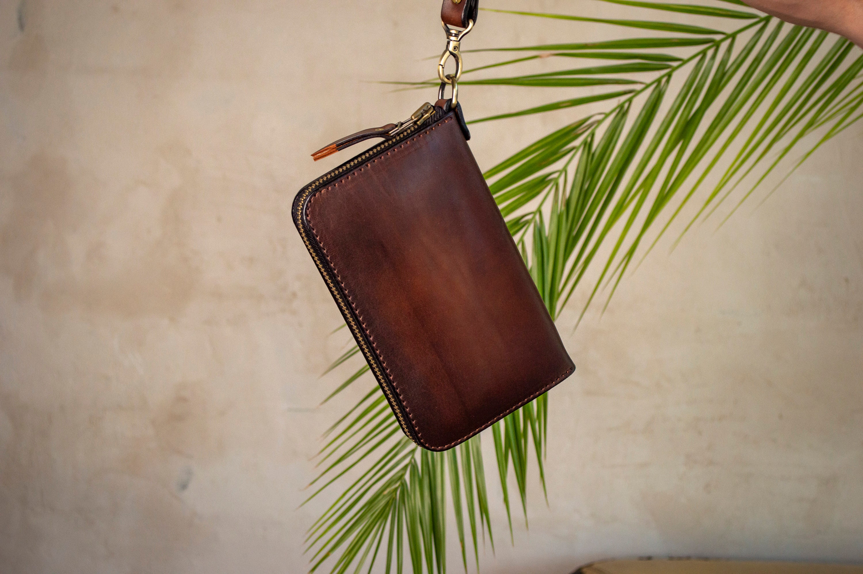Leather Clutch Men's Leather Clutch Handbag Leather - Etsy