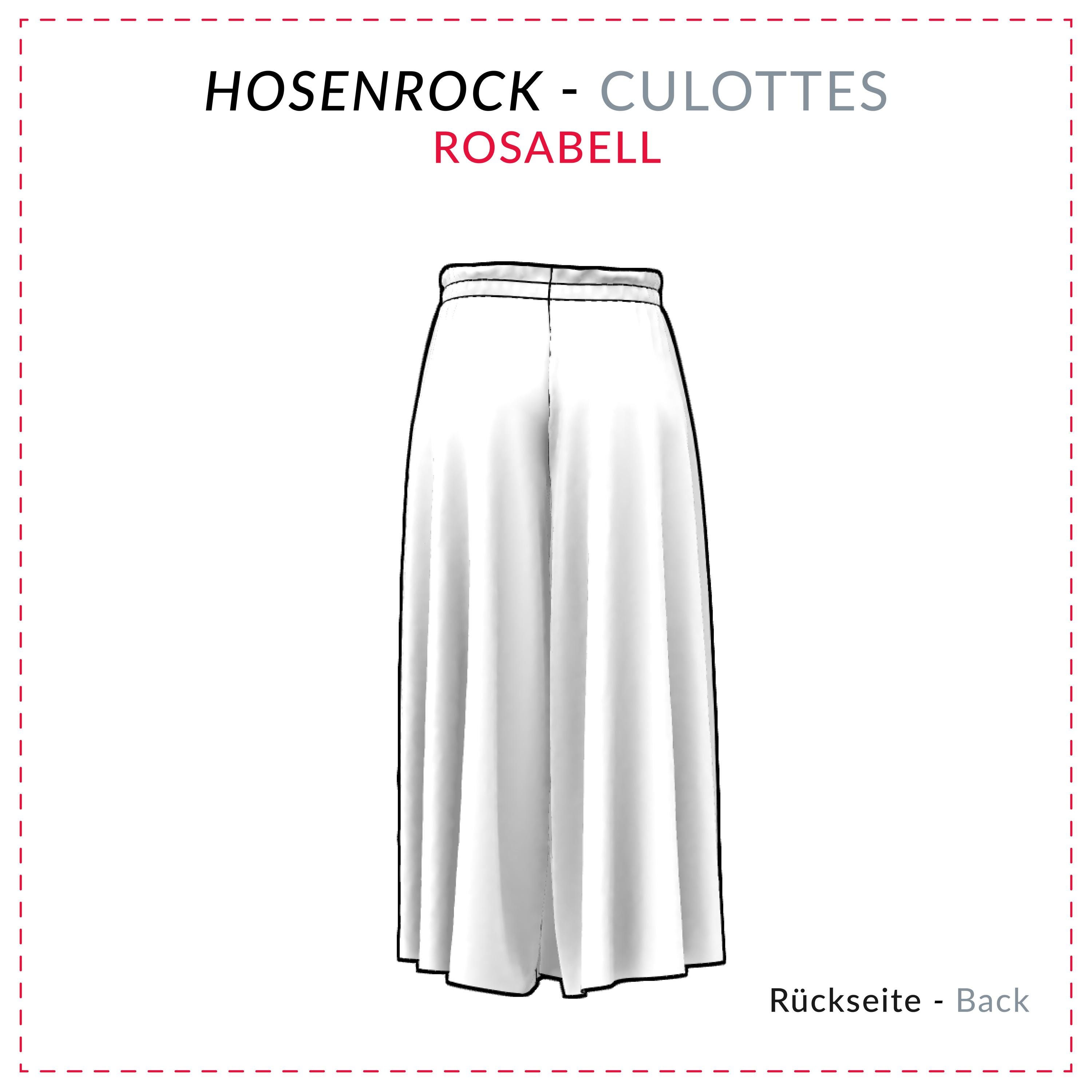 Culottes Sewing Pattern // Sewing Pattern Culottes // Sew Your Own ...