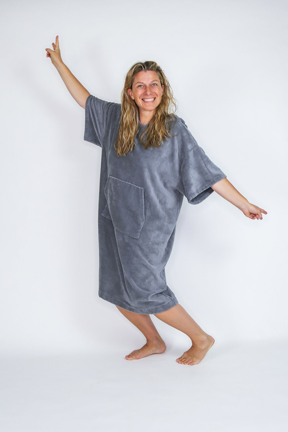 Surf Poncho Sewing Pattern Set (family) // Swim Poncho Pattern // Beach ...