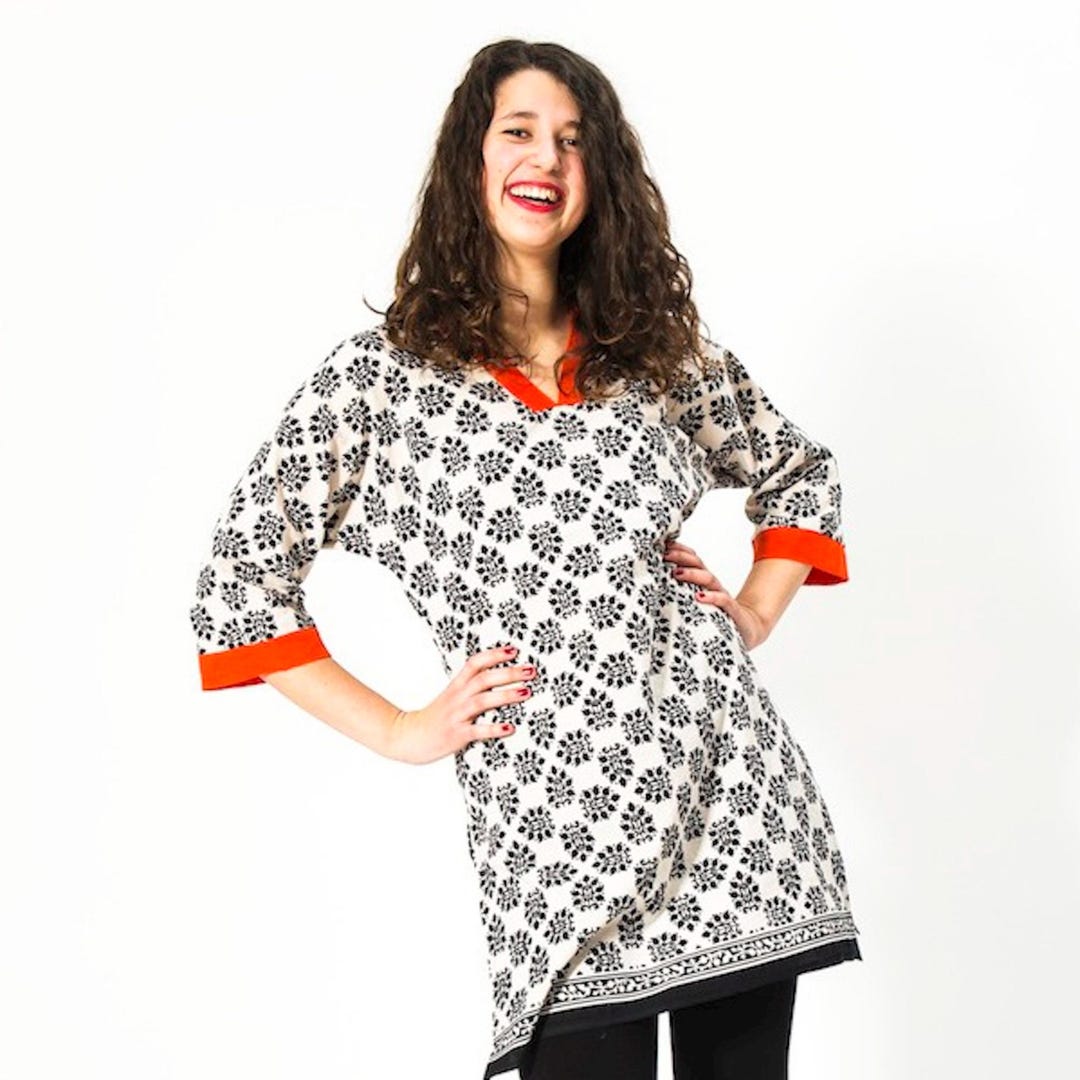 Tunic Pattern Sita | Sew Your Own Tunic | Ladies Tunic Pattern | E-book ...