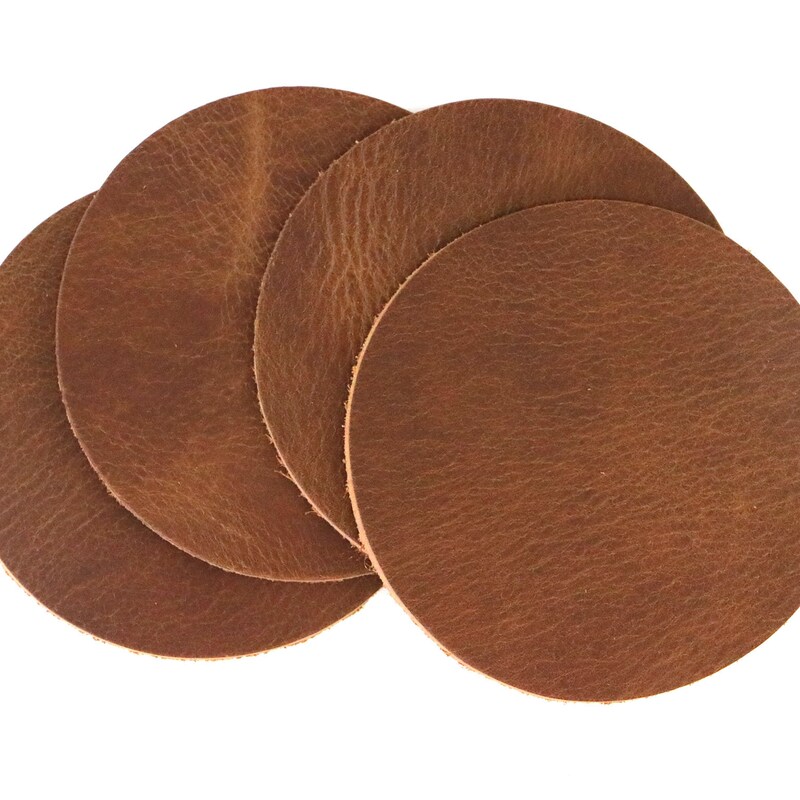 Leather Coaster - Etsy