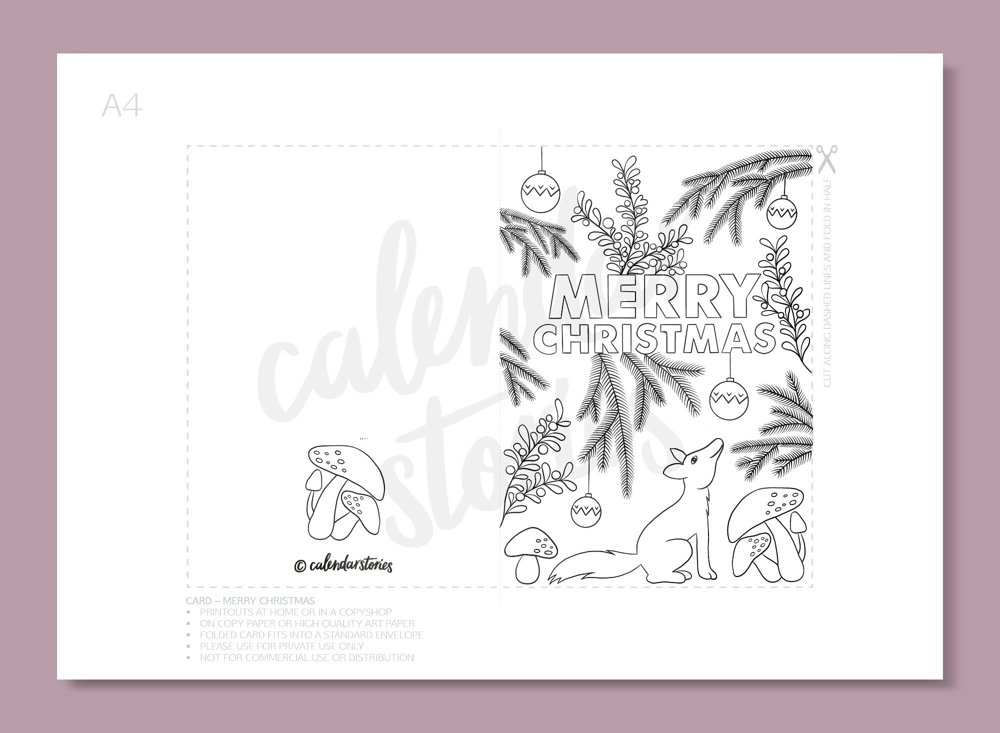 Set of 7 DIY Cards (ENG) | Coloring Postcards | Coloring for Children ...