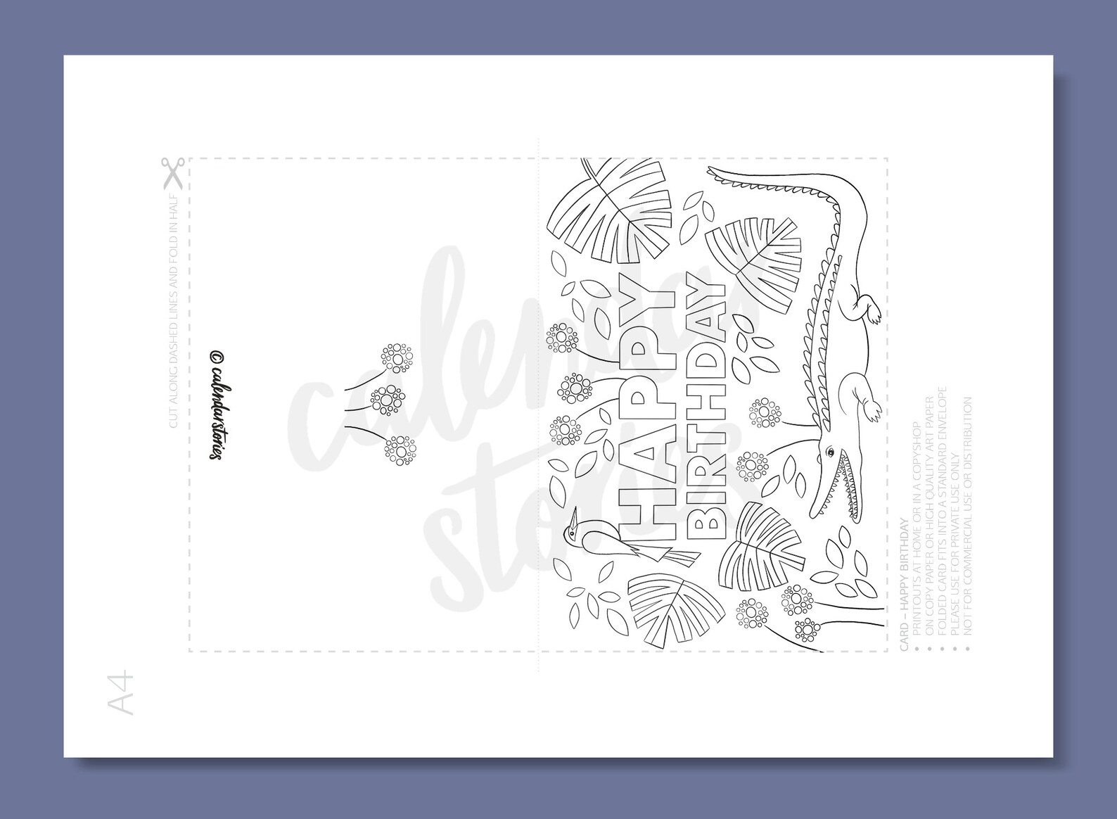 Set of 7 DIY Cards (ENG) | Coloring Postcards | Coloring for Children ...
