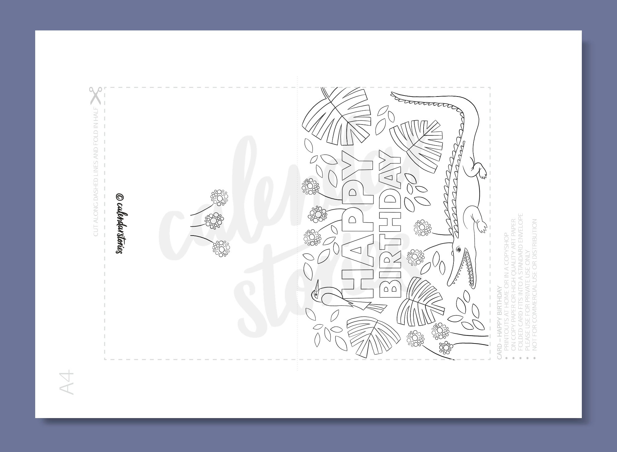 Set of 7 DIY Cards (ENG) | Coloring Postcards | Coloring for Children ...