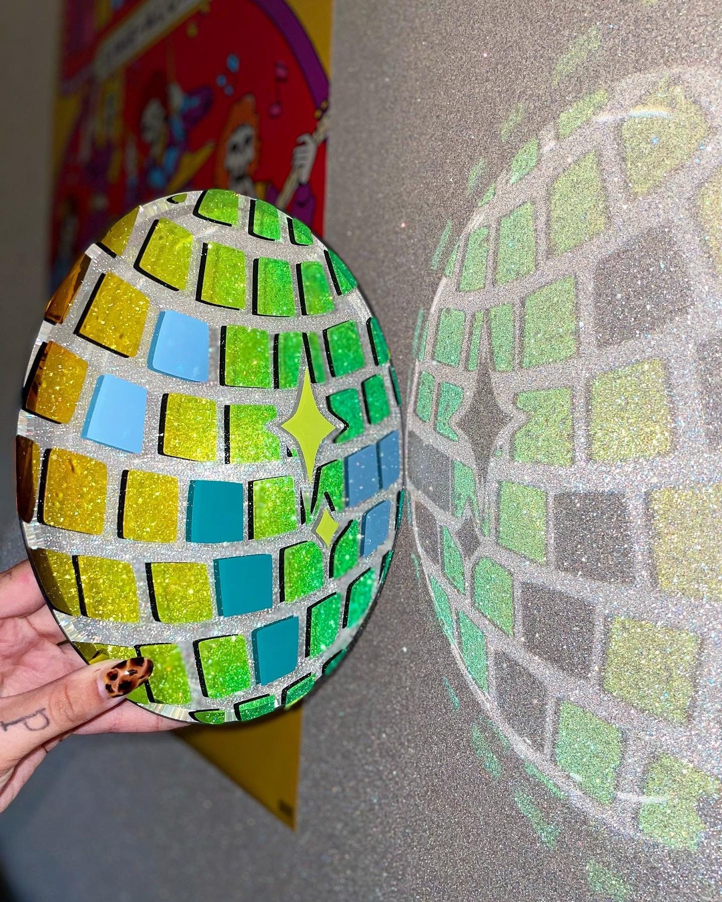 Large Disco Ball Mirror - Etsy