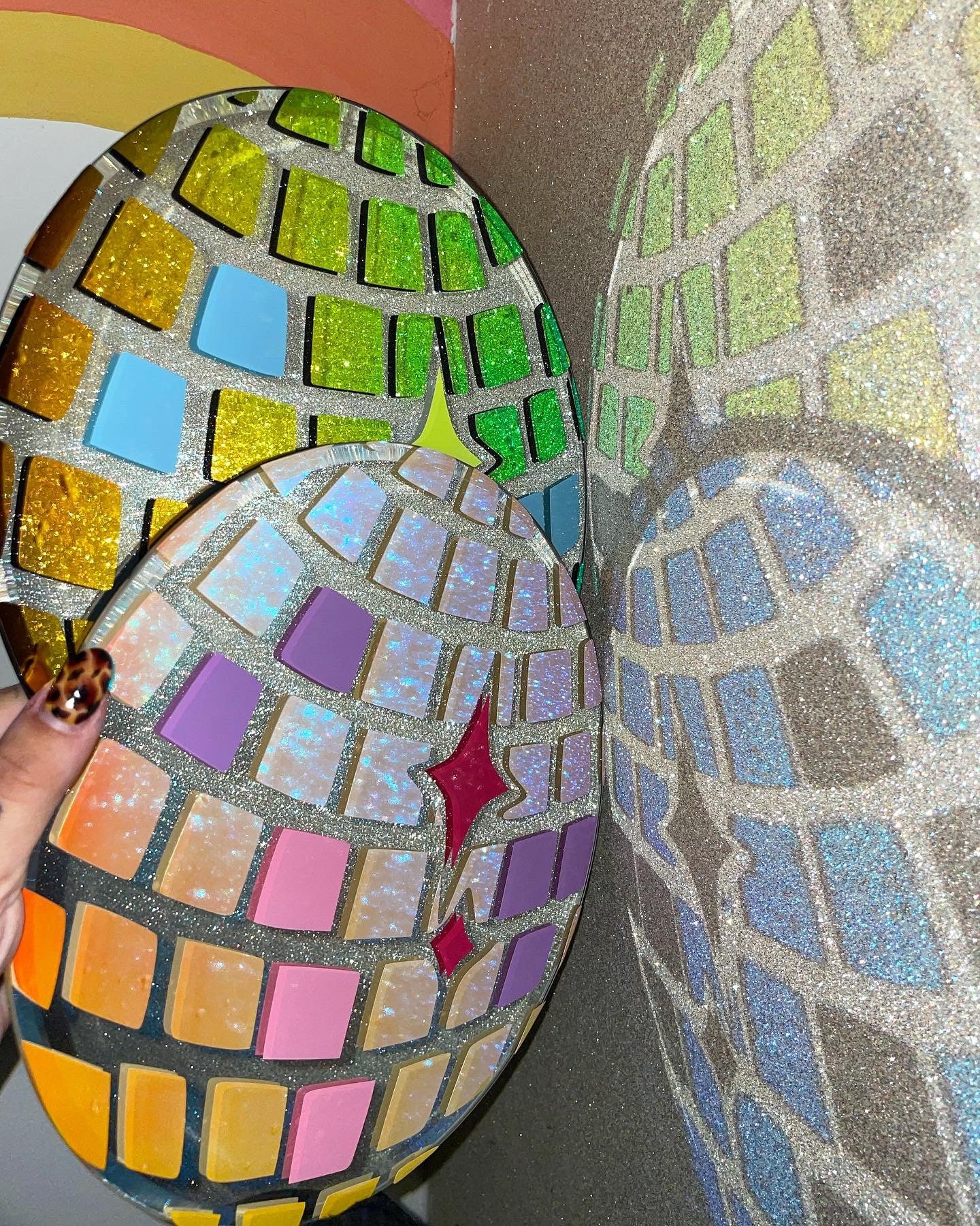 Large Disco Ball Mirror - Etsy