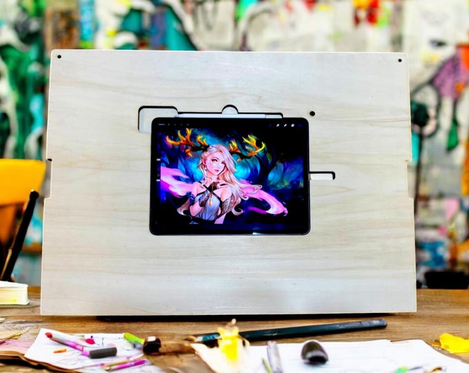 Artstand Ultra Ergonomic Drawing Easel for Paper and iPad - Etsy