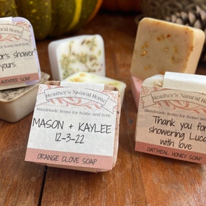Miniature Bars of Natural Soaps 1oz, 10 Pack, Party Favors, Soap Bulk ...