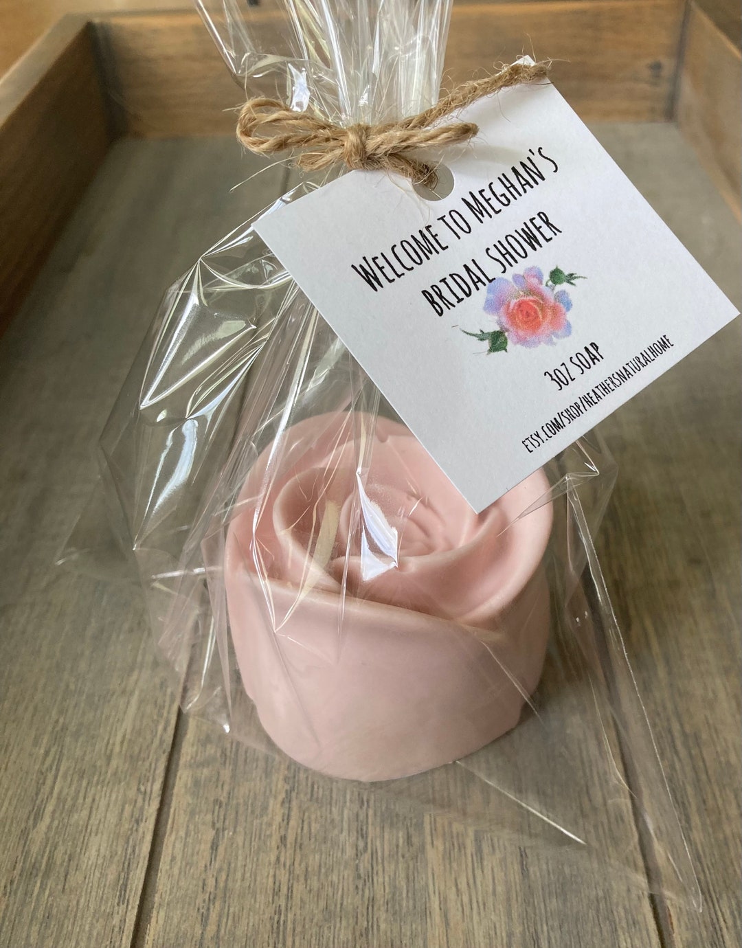 Rose Shaped Soap Flower Soap Favors Bridal Shower Favors - Etsy