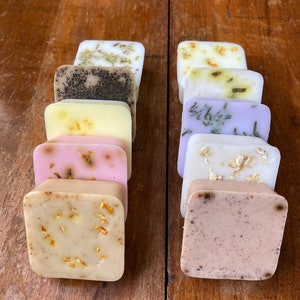 Miniature Bars of Natural Soaps 1oz, 10 Pack, Party Favors, Soap Bulk ...