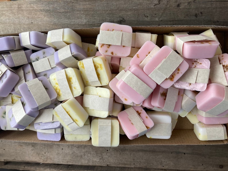 Miniature Bars of Natural Soaps 1oz 10 Pack Party Favors - Etsy