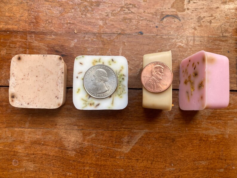 Miniature Bars of Natural Soaps 1oz 10 Pack Party Favors - Etsy