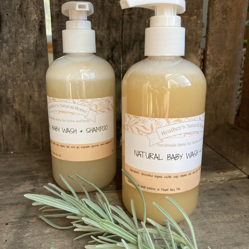Organic Baby Shampoo Wash - Etsy
