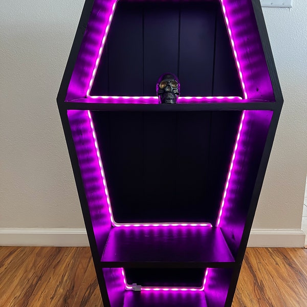 Coffin Bookshelf - Etsy