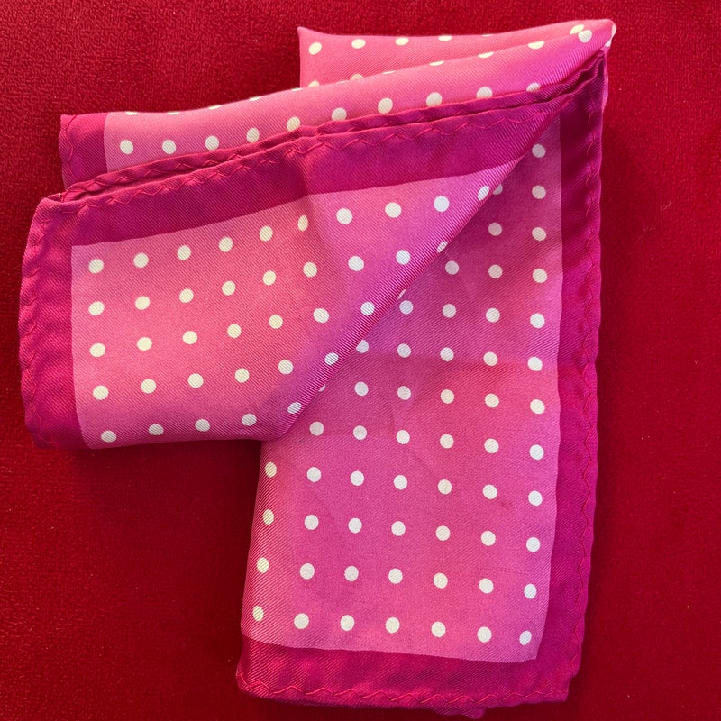 Pink Pocket Square - Etsy