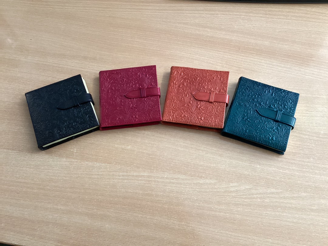 Handmade Leather Post-it Note Cover With Post-it Note Included - Etsy