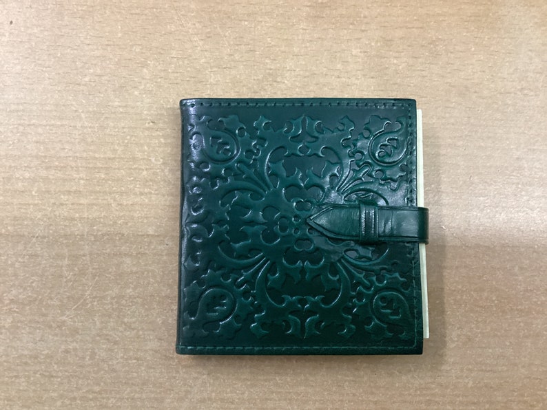 Handmade Leather Post-it Note Cover With Post-it Note Included - Etsy