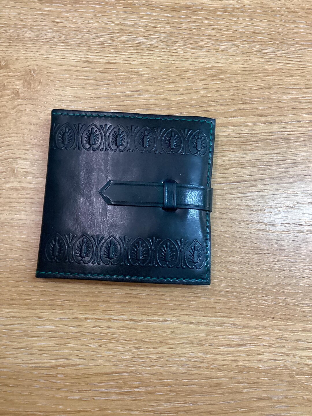 Handmade Leather Sticky Note Cover - Etsy