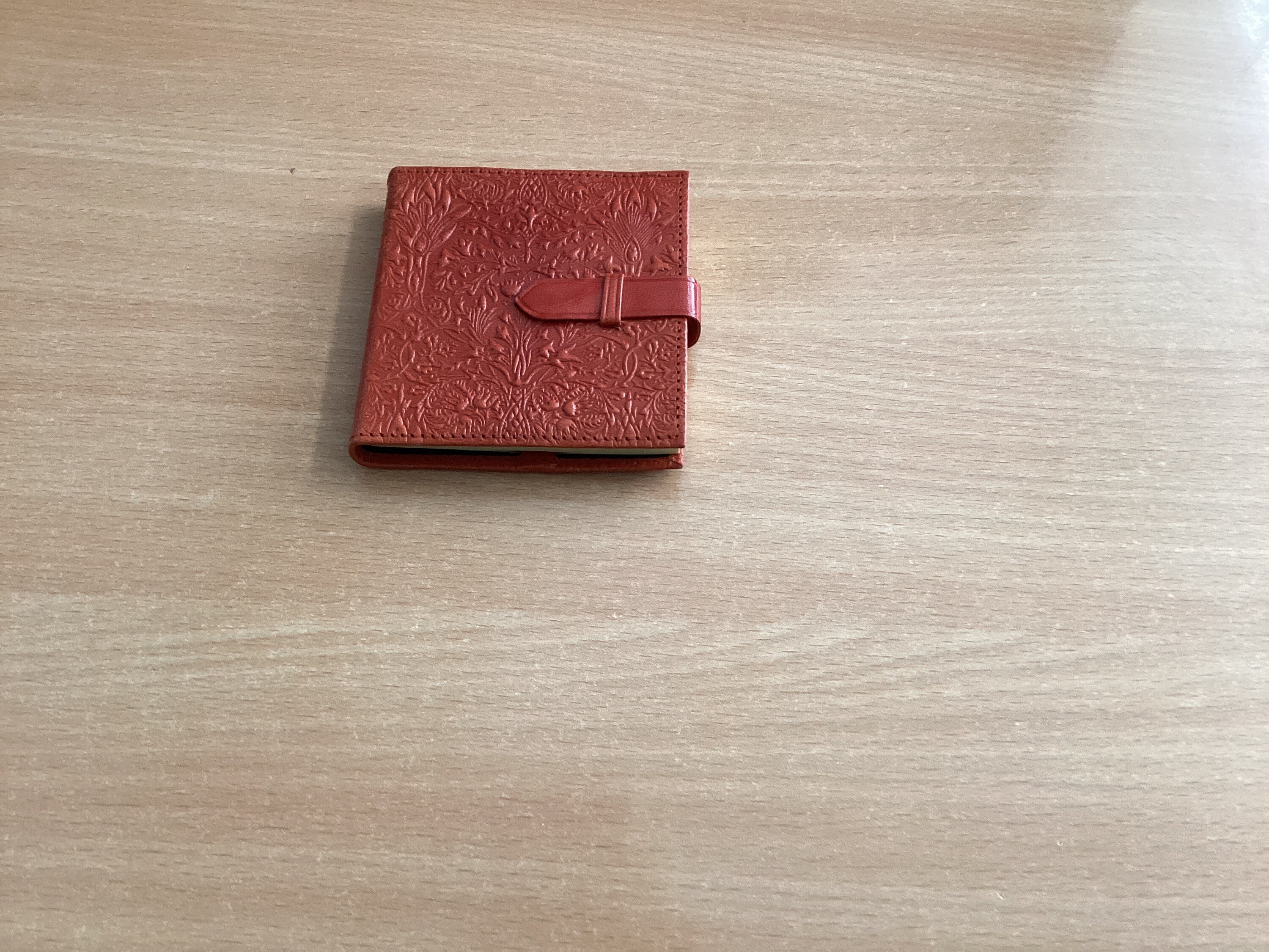 Handmade Leather Post-it Note Cover With Post-it Note Included - Etsy