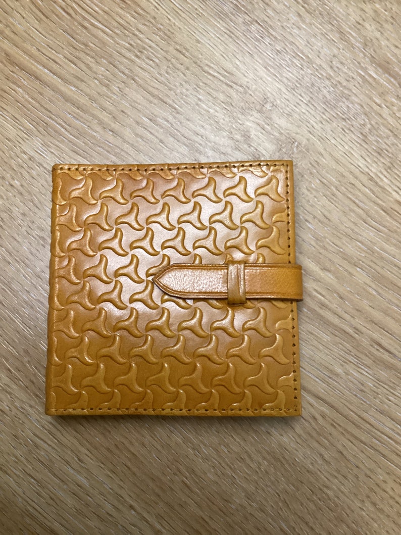 Handmade Leather Post-it Note Cover With Post-it Note Included - Etsy