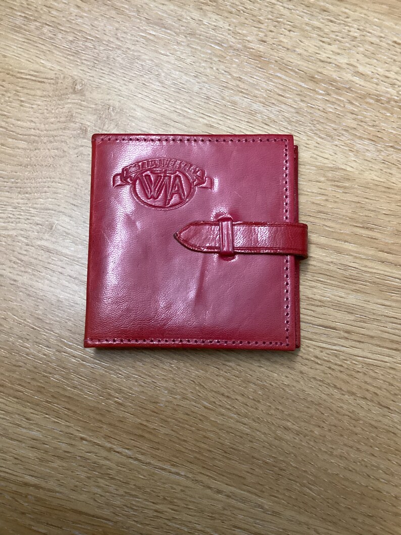 Handmade Leather Post-it Note Cover With Post-it Note Included - Etsy